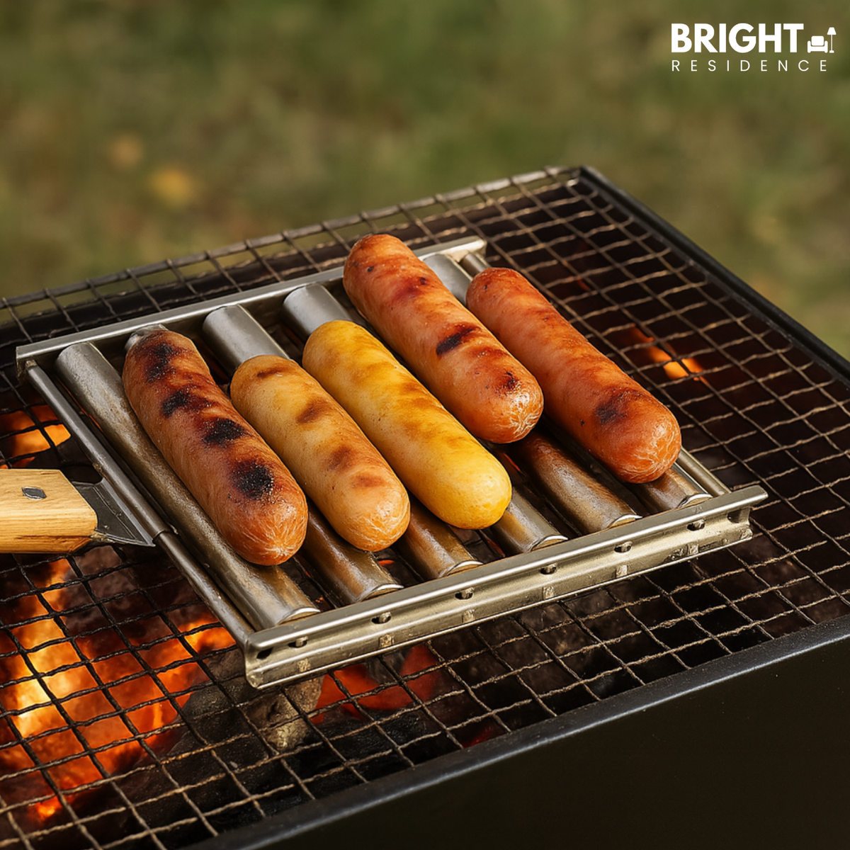 GrillRoll – Effortless Grilling with Perfectly Cooked Sausages Every T ...