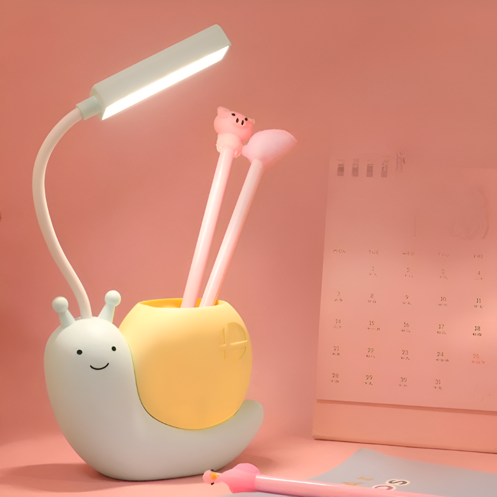 GlowSnail – Eye-friendly light for focused, tidy workspaces – Bright ...