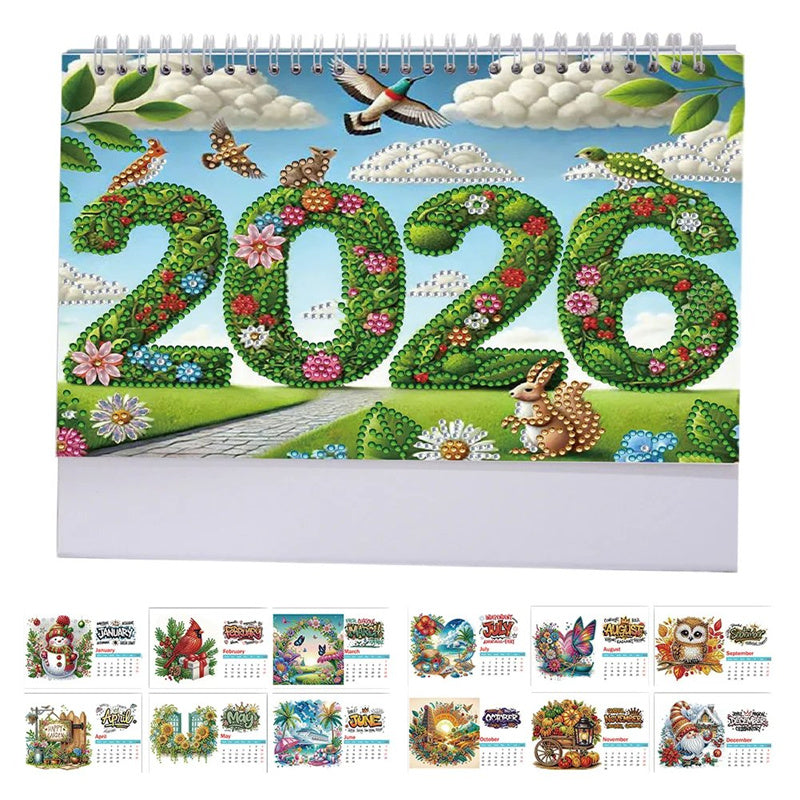 GlimmerCraft - Sparkling DIY Calendar Brightens Your Workspace 2026 ...