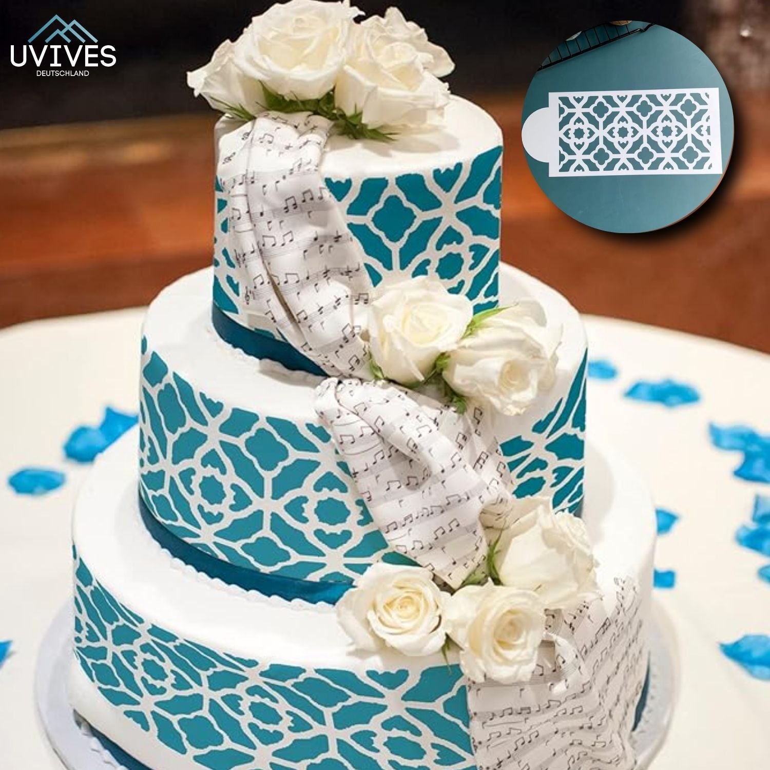 DecoLace™ - DIY cake decorating mold made from lace – Bright Residence