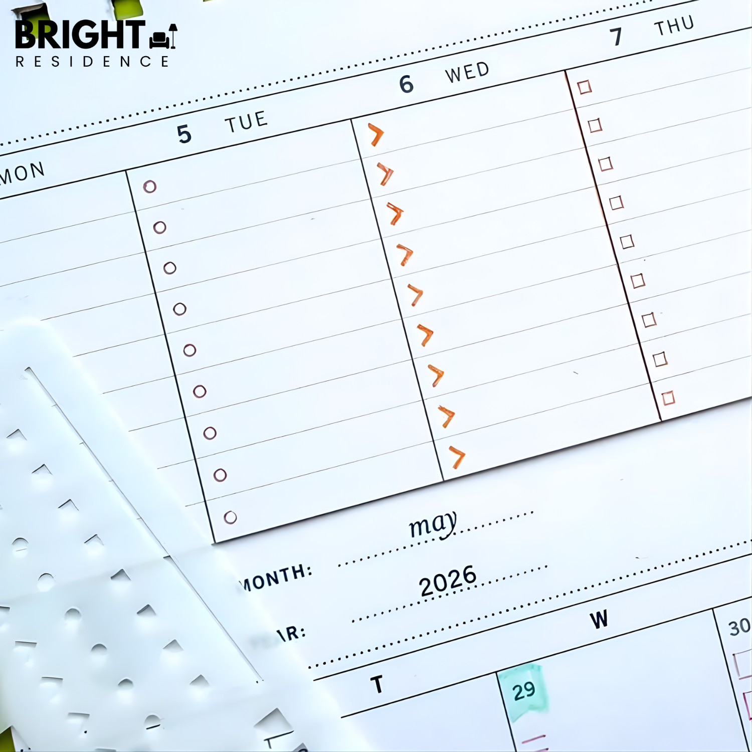 PlanPerfect – For flawless & stress-free calendar design – Bright Residence